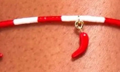Estée Lauder Red Chili Charm Slide Bracelet