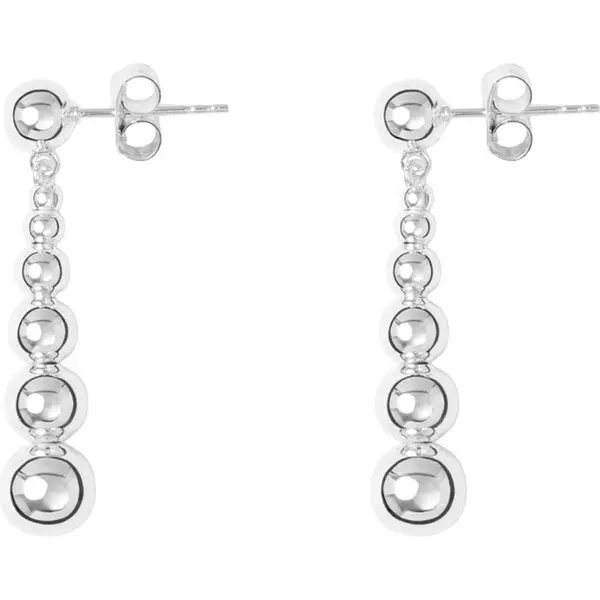 Lié Studio The Rebecca Drop Earrings - Silver