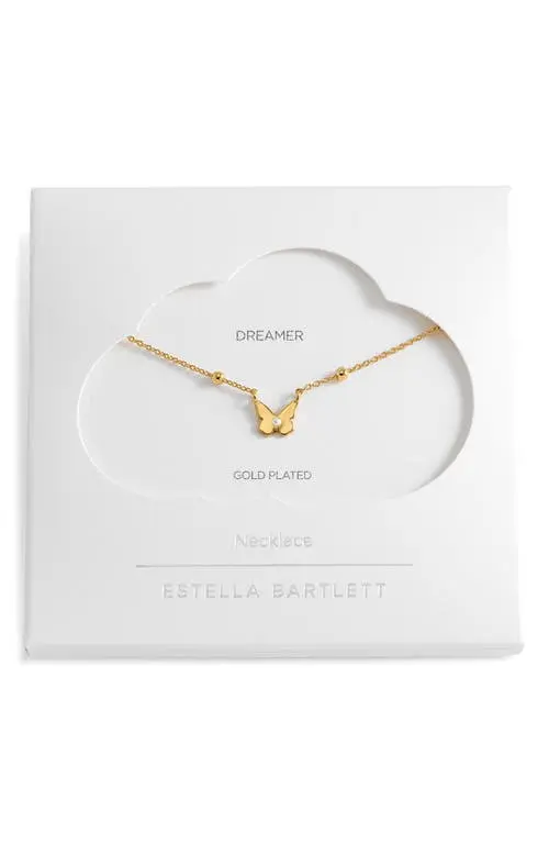 Estée Lauder Butterfly Pendant Necklace