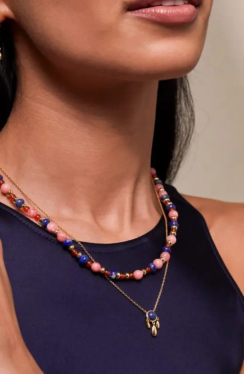 Estée Lauder Beaded Necklace - Multi