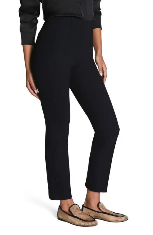 Spanx Super Smooth™ Perfect Fit Ponte Ankle Slim Pants - Classic Black