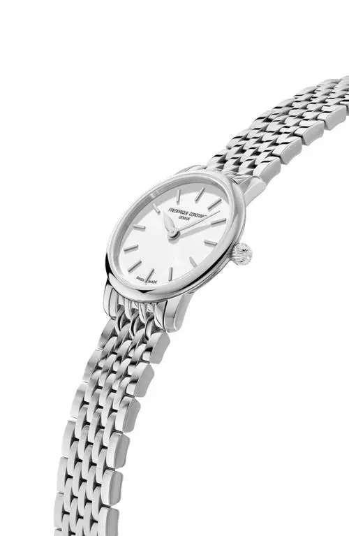 FREDERIQUE CONSTANT Classic Slimline Bracelet Watch - Silver-tone
