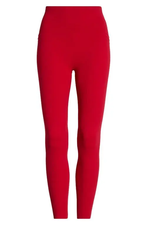 Spanx Spanxshape™ Booty Boost® Ankle Leggings - Spanx Red