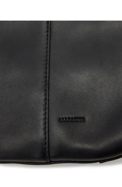 ALLSAINTS Luna Leather Shoulder Bag - Black