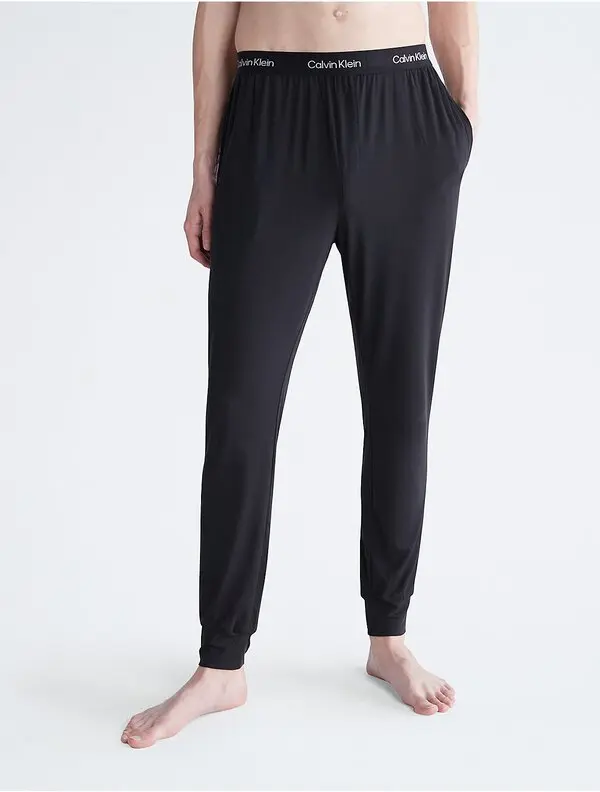 Calvin Klein Ultra-soft Modern Lounge Sleep Joggers - Black