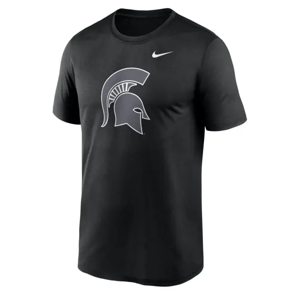Nike Michigan State Spartans Color Pop Logo Legend Dri-fit College T-shirt - Black