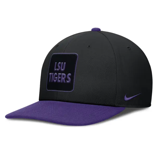Nike Lsu Sideline Campus Local Pro College Adjustable Hat - Black