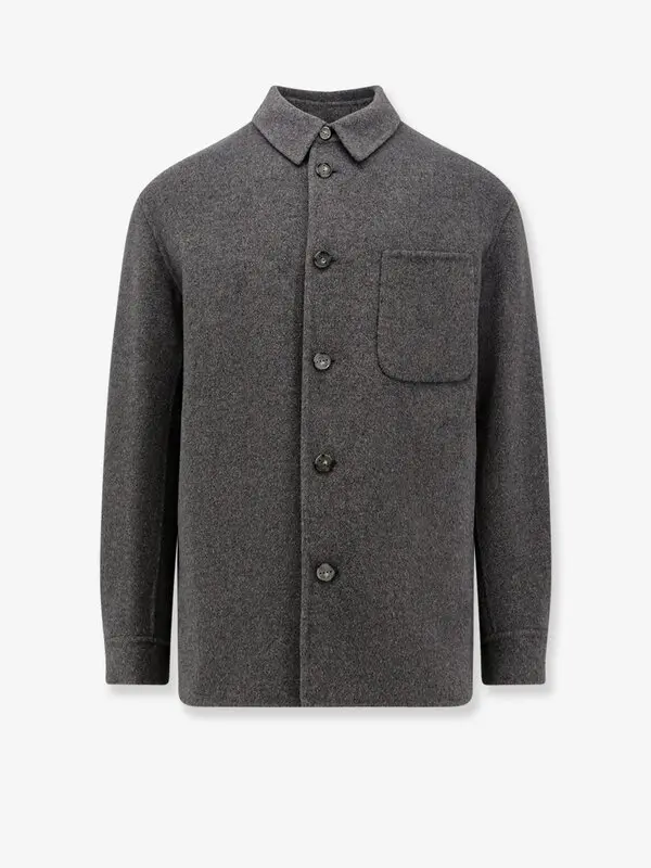 HEVO Bari Wool Coat - Grey