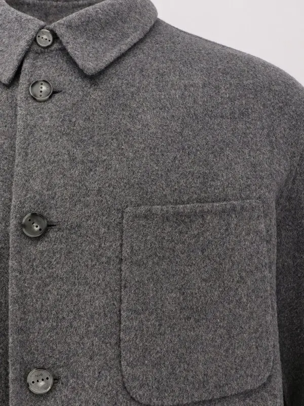 HEVO Bari Wool Coat - Grey