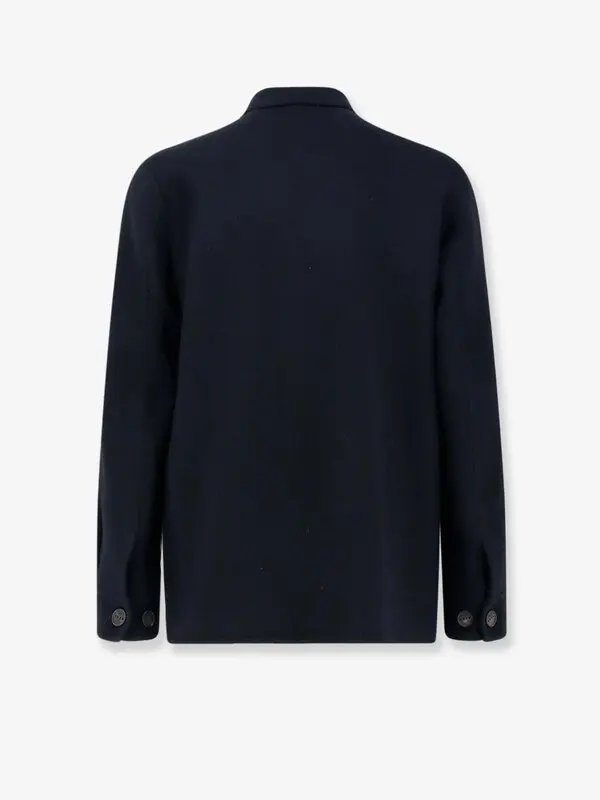 HEVO Bari Wool Coat - Blue
