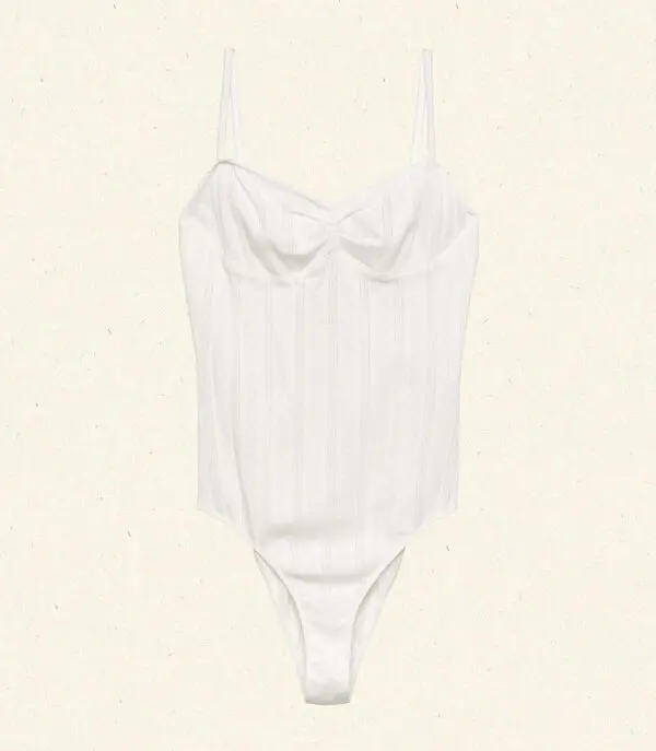 DÔEN Sigrid Bodysuit - Salt