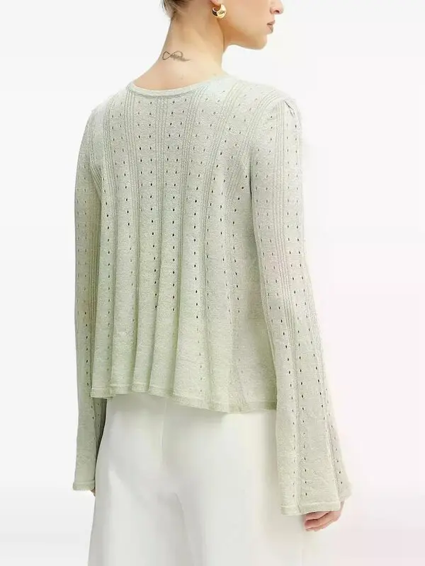 TWINSET Eyelet Cardigan