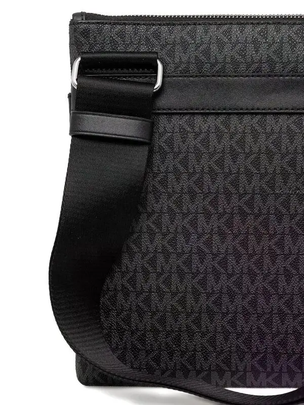 Michael Kors Hudson Monogram Messenger Bag