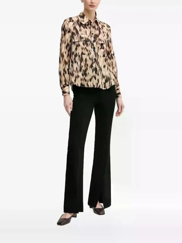 PEDRO DEL HIERRO Leopard-print Shirt
