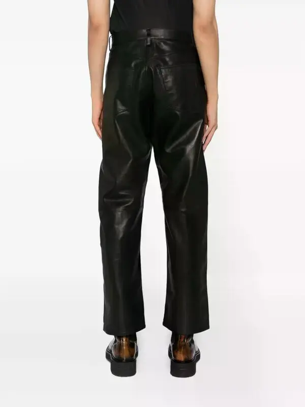 YOKE Leather Trousers