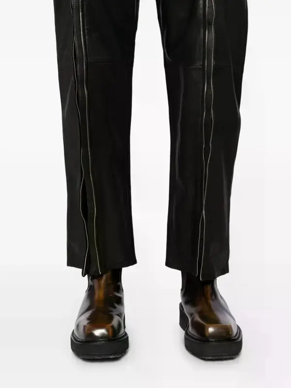 YOKE Leather Trousers