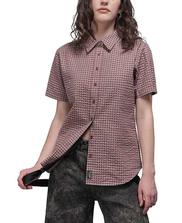 WILDFANG Essential Button-up Shirt - Cinnamon