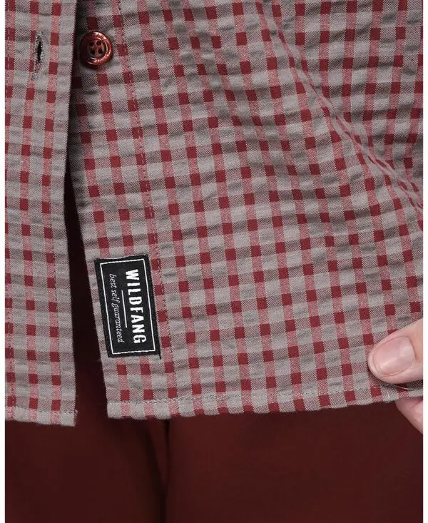 WILDFANG Essential Button-up Shirt - Cinnamon