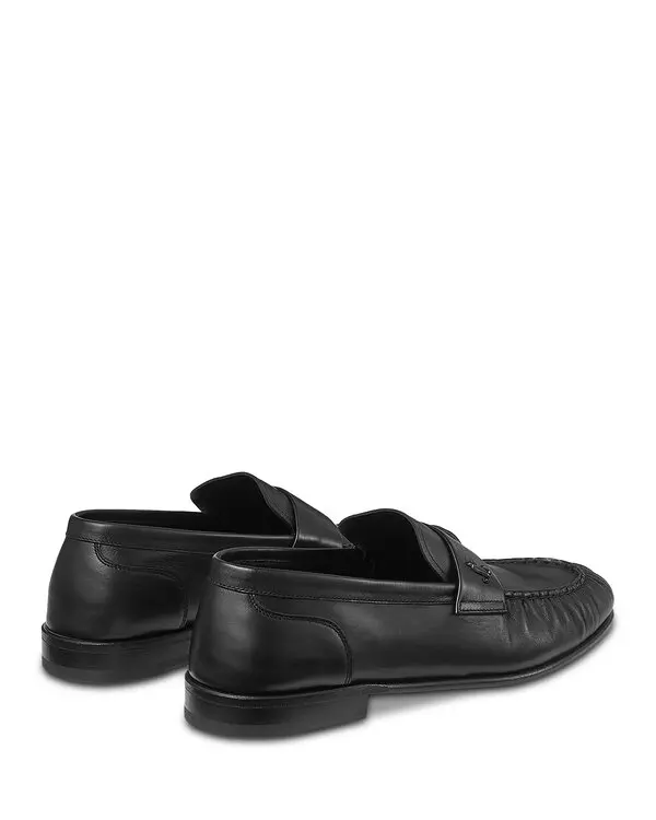 JIMMY CHOO Ellis Loafers - Black