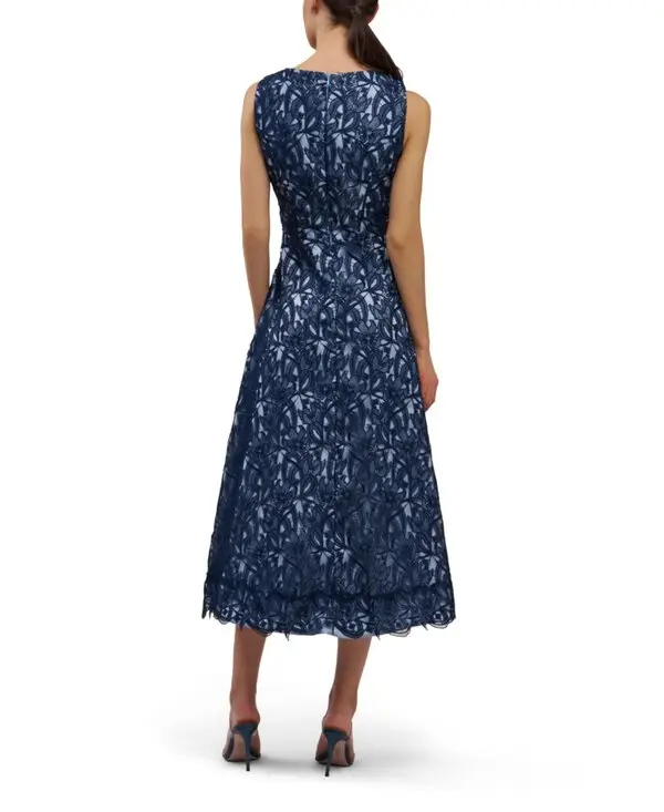 KAY UNGER Danielle Tea Length Dress