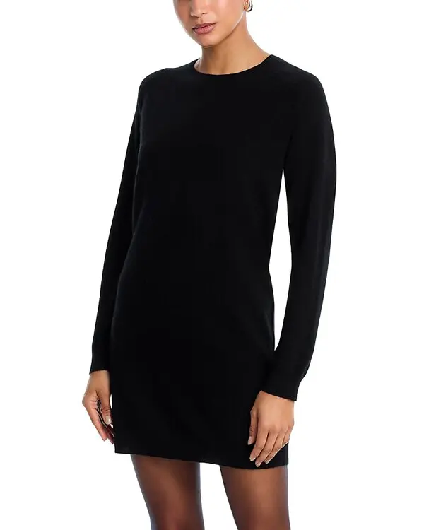 Aqua 100% Cashmere Mini Dress