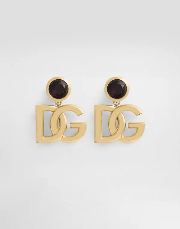 Dolce & Gabbana Logo Clip-on Earrings - Gold