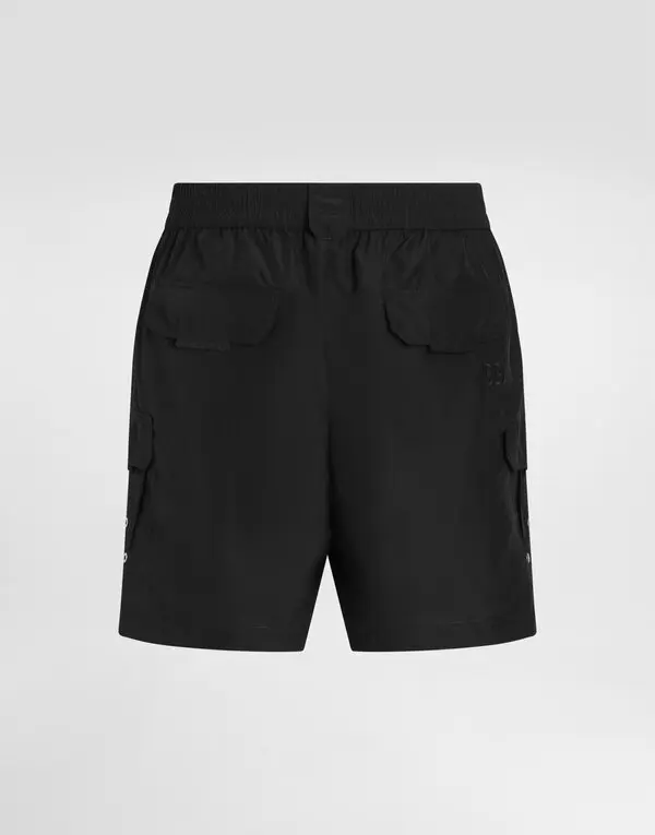 Dolce & Gabbana Medium Swim Boxer Shorts - Black
