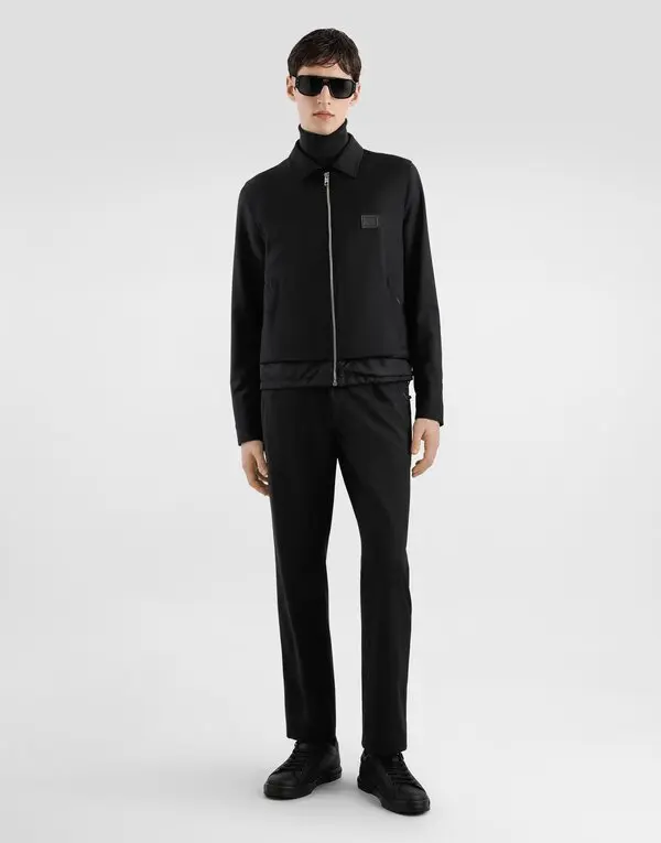 Dolce & Gabbana Wool Canvas Jacket
