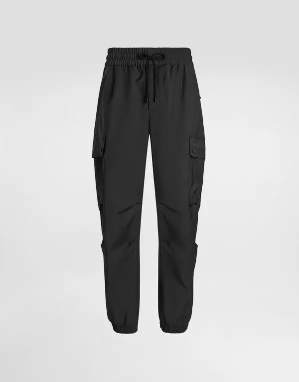 Dolce & Gabbana Wool Canvas Cargo Trousers