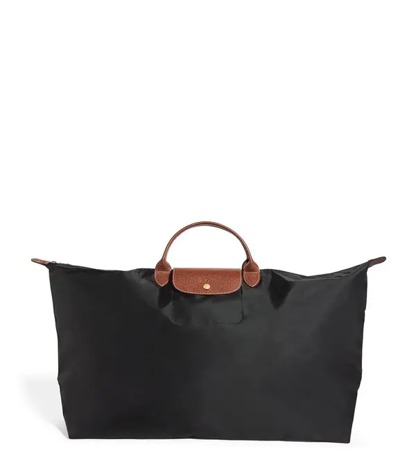 Longchamp Large Le Pliage Original Travel Bag - Black