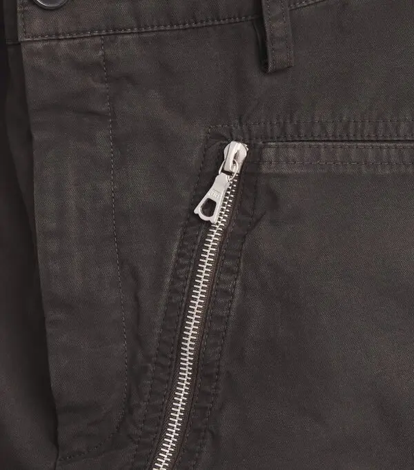 Dries Van Noten Cotton Zip-detailed Trousers