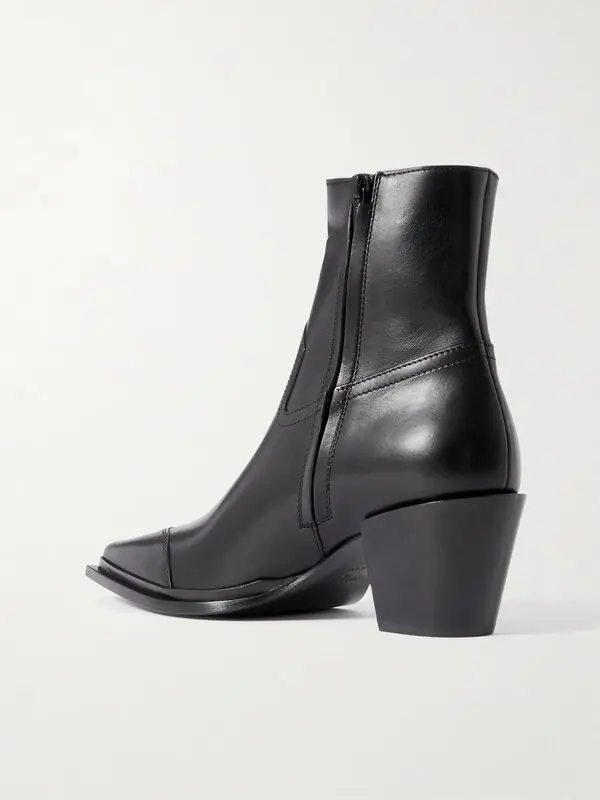 JIMMY CHOO Cece 60 Leather Ankle Boots