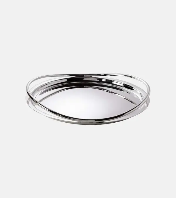 Christofle Vertigo -plated Tray Andree Putman - Silver