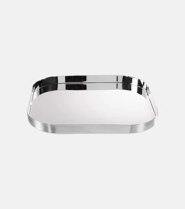 Christofle K + T -plated Tray - Silver