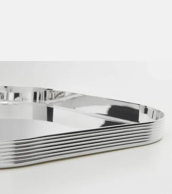 Christofle K + T -plated Tray