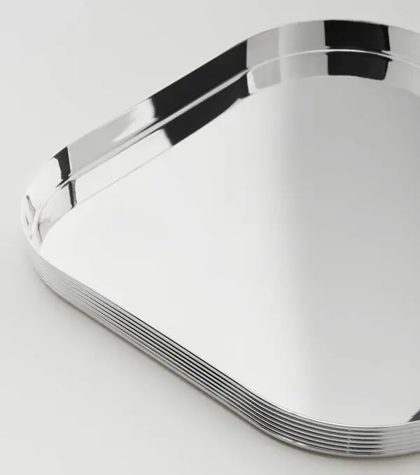 Christofle K + T -plated Tray