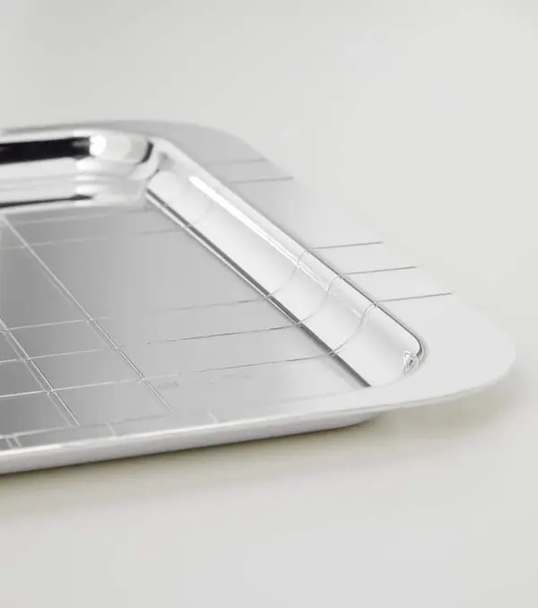 Christofle Graphik -plated Tray