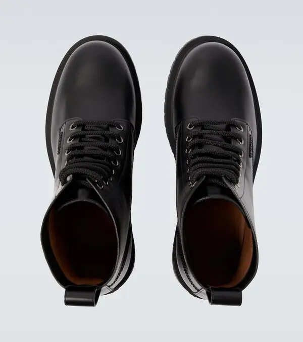 Givenchy Leather Lace-up Boots