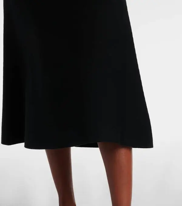Dorothee Schumacher Sharp Ambition Wool-blend Midi Skirt