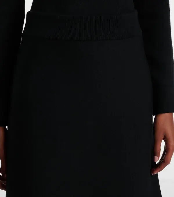 Dorothee Schumacher Sharp Ambition Wool-blend Midi Skirt