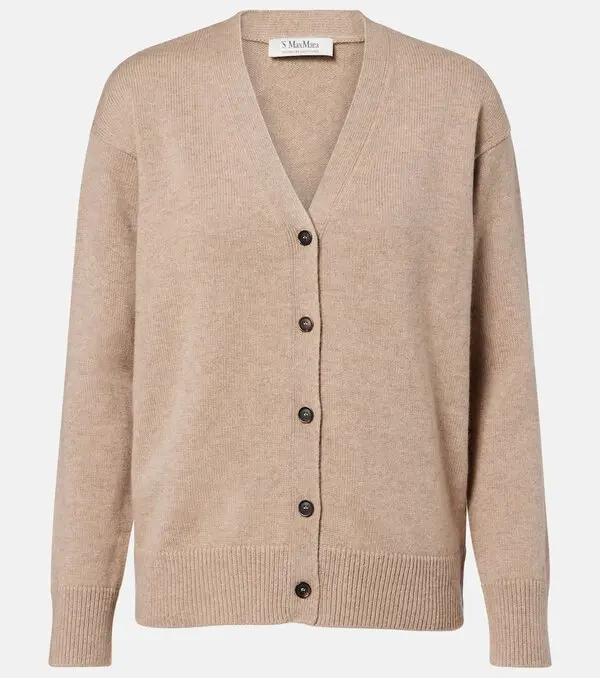 Max Mara Cedro Wool And Cashmere Cardigan
