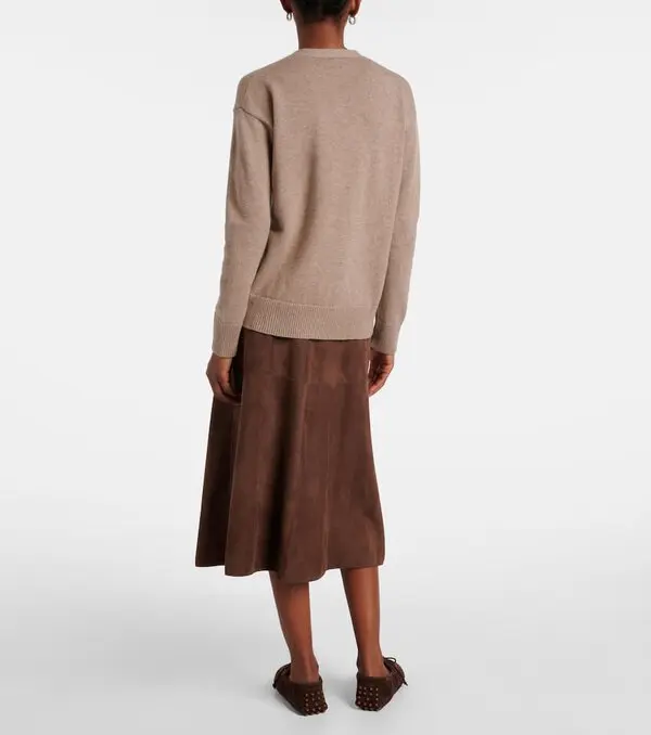 Max Mara Cedro Wool And Cashmere Cardigan