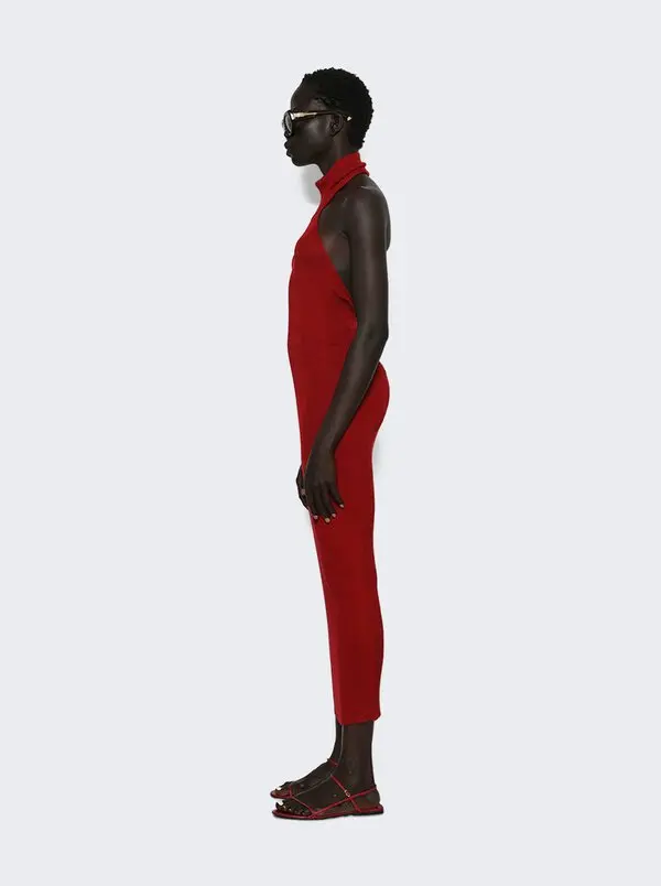 Magda Butrym Turtleneck Midi Dress
