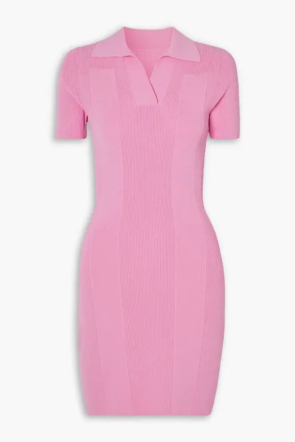 Jacquemus Ribbed-knit Mini Dress