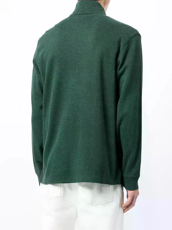Polo Ralph Lauren Polo Pony Zip-up Jumper - Green
