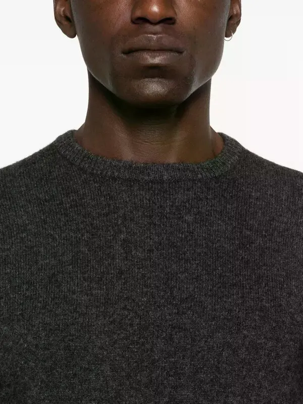 Peuterey Patch-logo Crew-neck Sweater - Grey