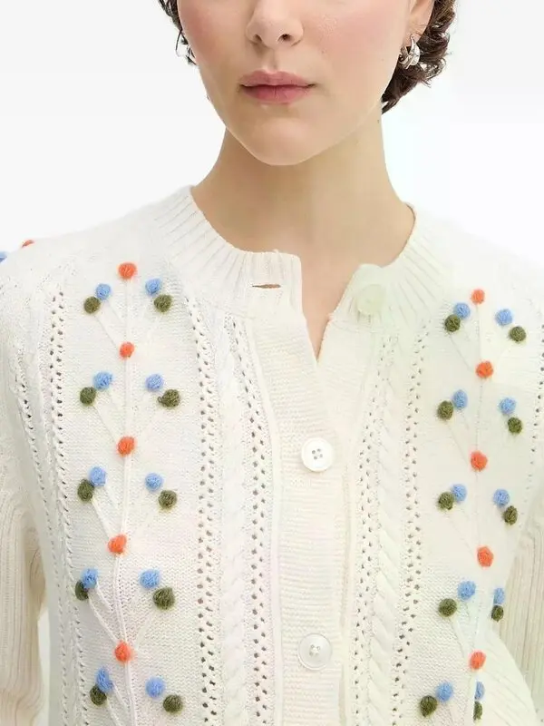 Paul Smith Pom-pom Knit Cardigan