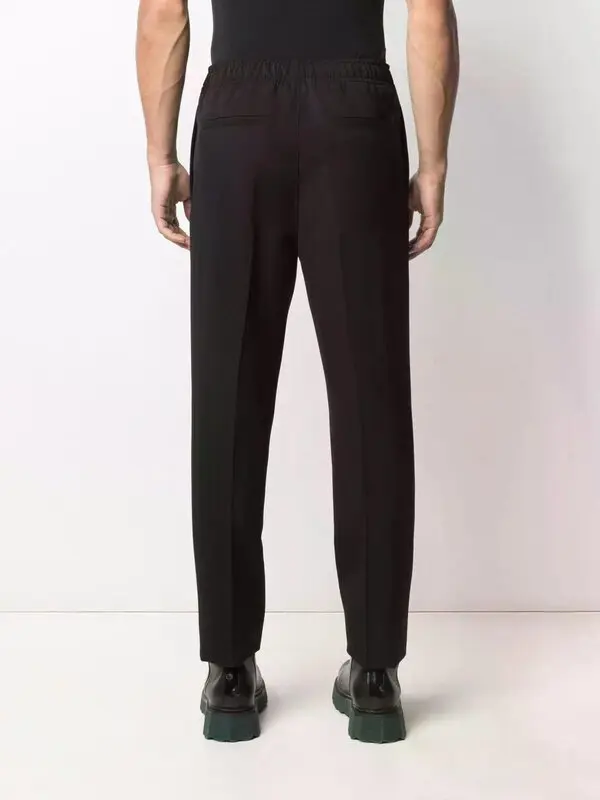 Givenchy Belted Wool Tailored Trousers