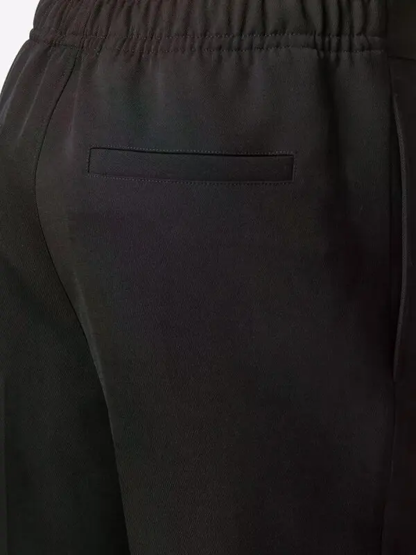 Givenchy Belted Wool Tailored Trousers