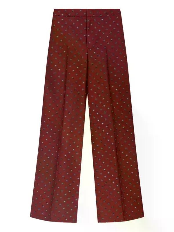 Etro Jacquard-pattern Trousers